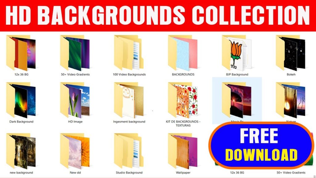 HD Backgrounds Collection Free Download | Backgrounds | Studio ...